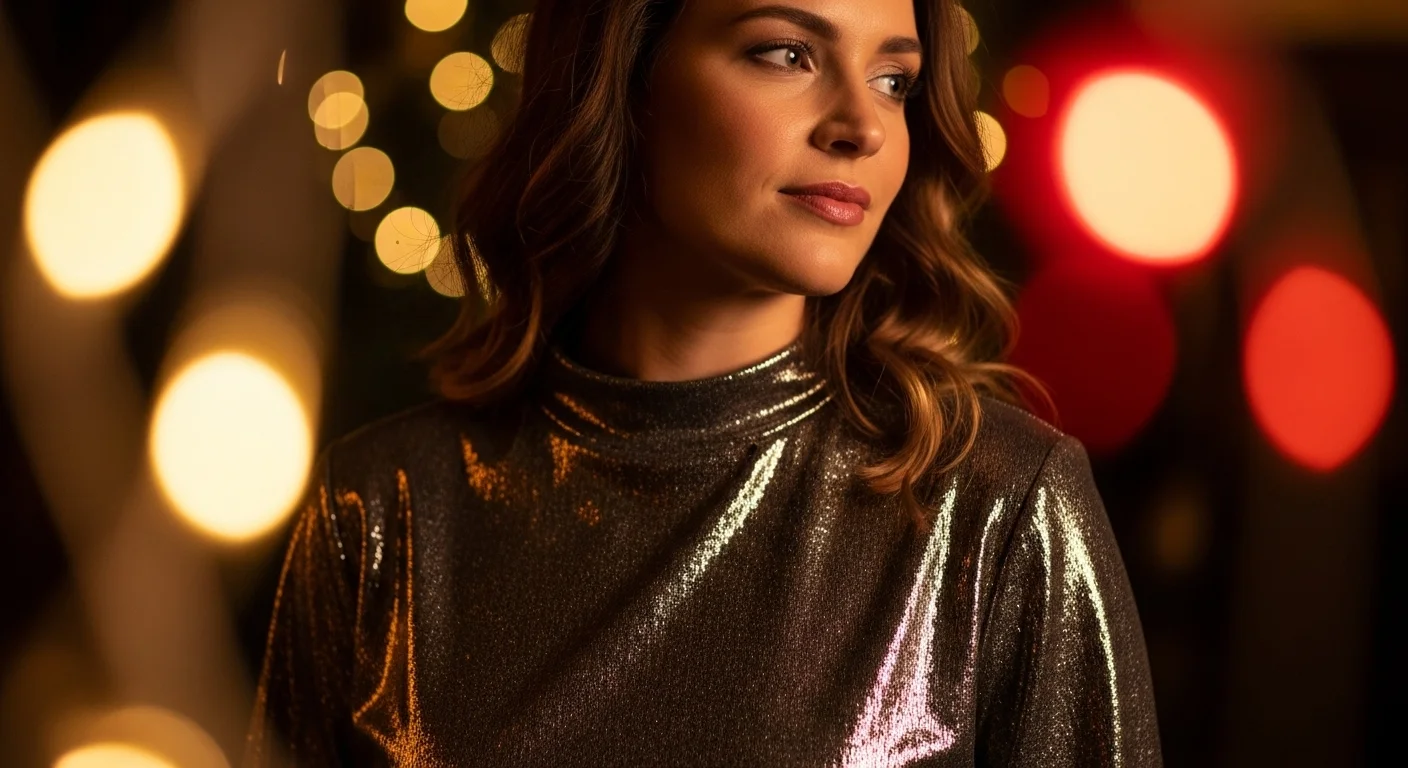 21 Striking New Year Metallic-Top Combos That Shine Bright - Wardrobe Point
